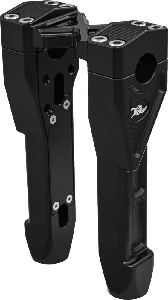 KENS FACTORY NX LVL 1-1/8" X-RISER 8" TALL STRAIGHT BLACK