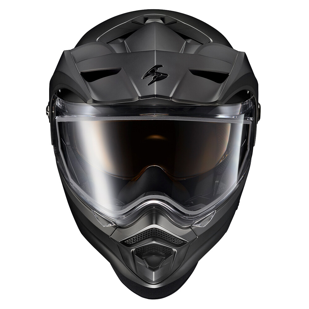 SCORPION EXO EXO-AT960 COLD WEATHER HELMET MATTE BLACK XS (ELECTRIC)