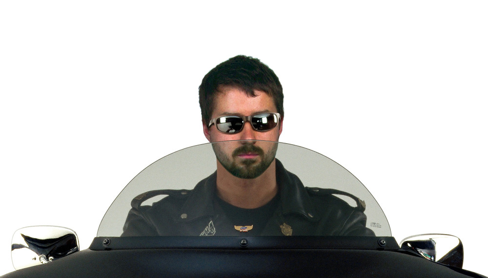 NATIONAL CYCLE REPLACEMENT SCREEN 8.75" DARK SMOKE