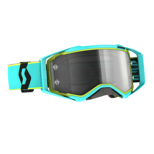 PROSPECT GOGGLE LS TEAL BLUE/ YELLOW GREY WORKS LENS