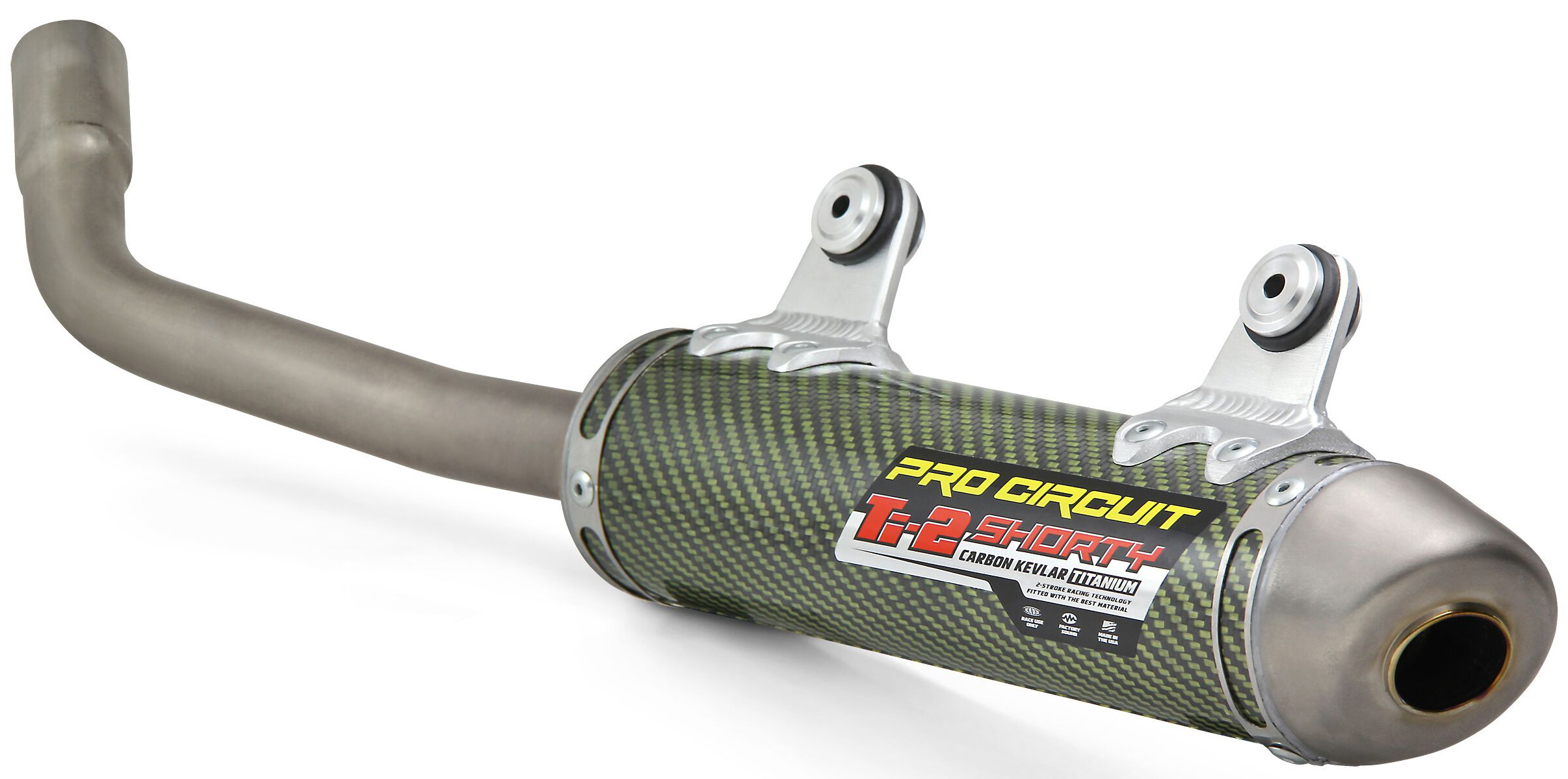 Pro Circuit Ti-2 Carbon Titanium Exhaust Muffler Silencer