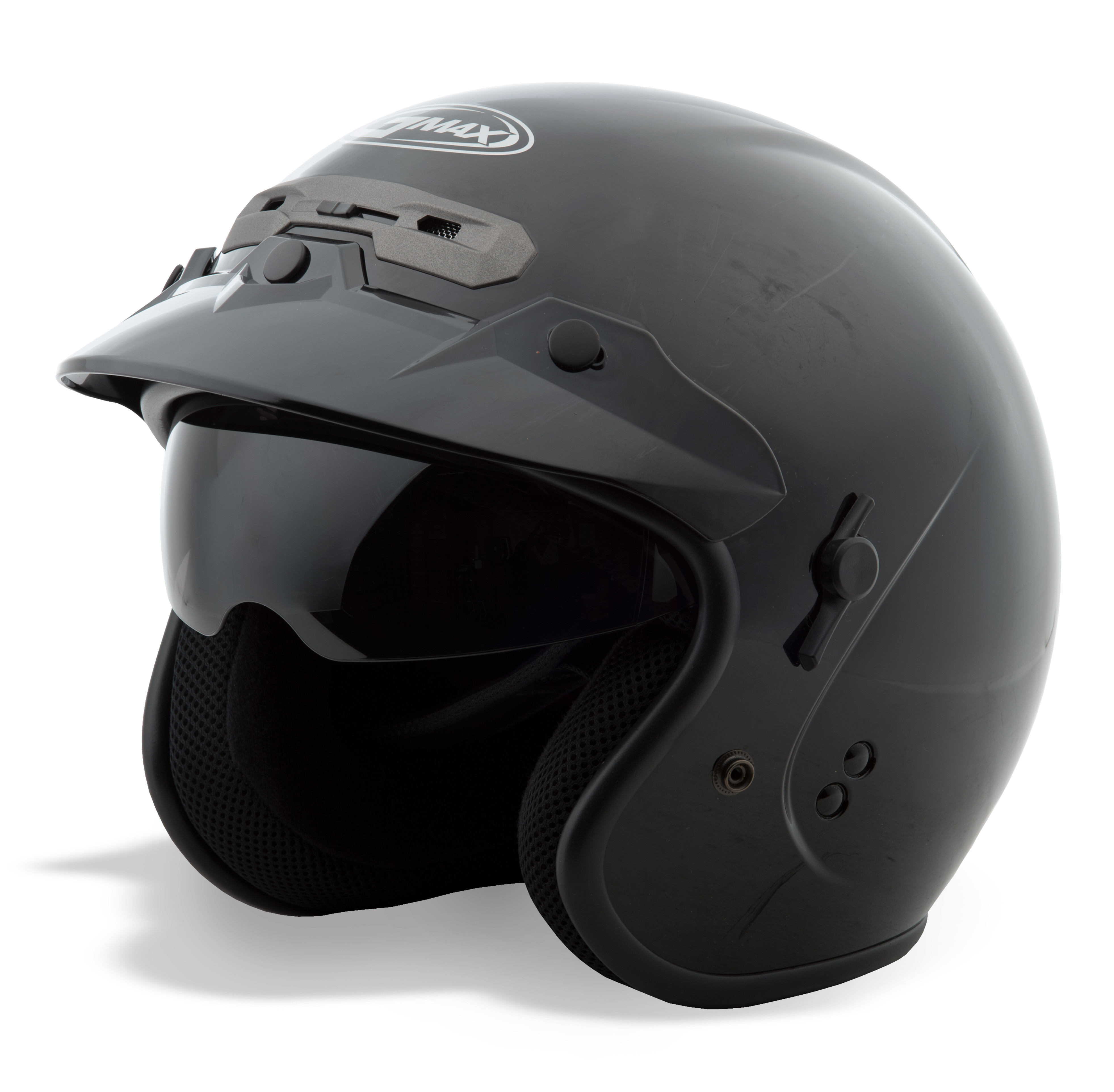 GMAX (G1320029) GM32 O/F HELMET W/SUN SHIELD BLACK 3X (WPS PN 72-49203X)