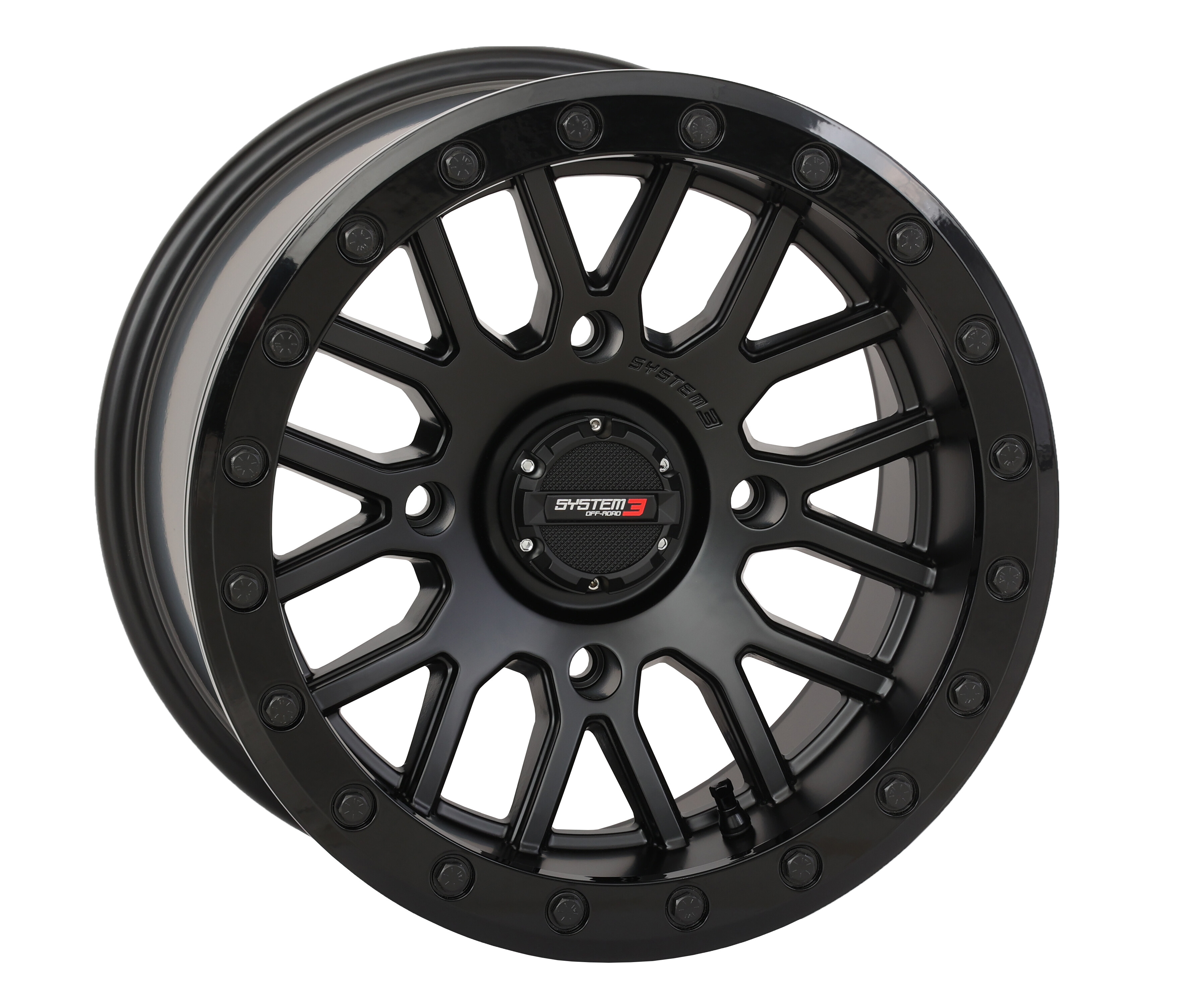 SYSTEM 3 (15S3-9537) SB9 WHEEL 15X9 5+4 (+10MM) 4/137 MATTE BLACK 3-159537