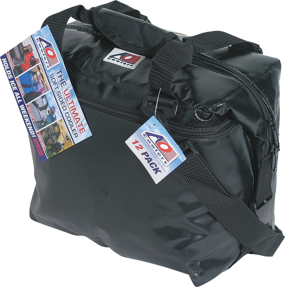 36 PACK VINYL COOLER BLACK 21"X10"X12" - Hudons Powersports ...