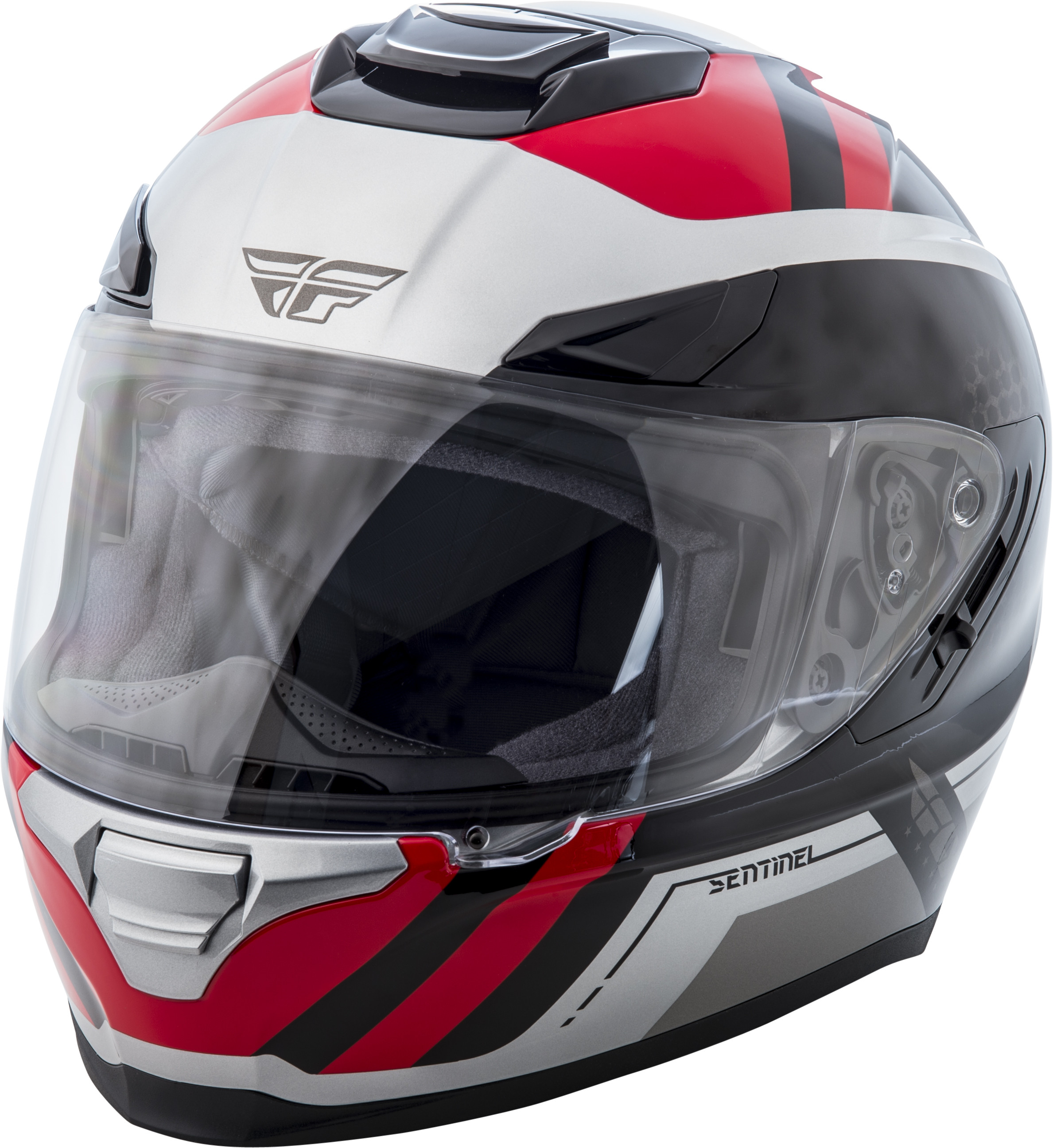 SENTINEL MESH HELMET GREY/RED XL