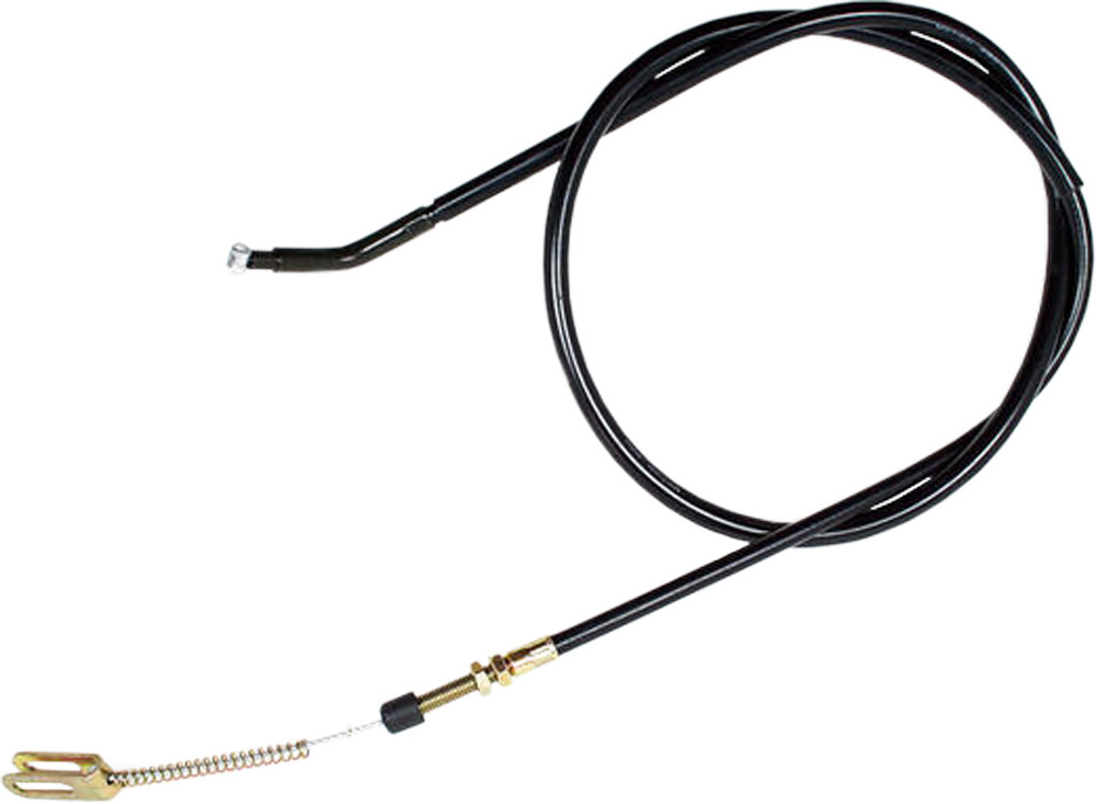 Motorcycle BLACK VINYL HAND BRAKE CABLE