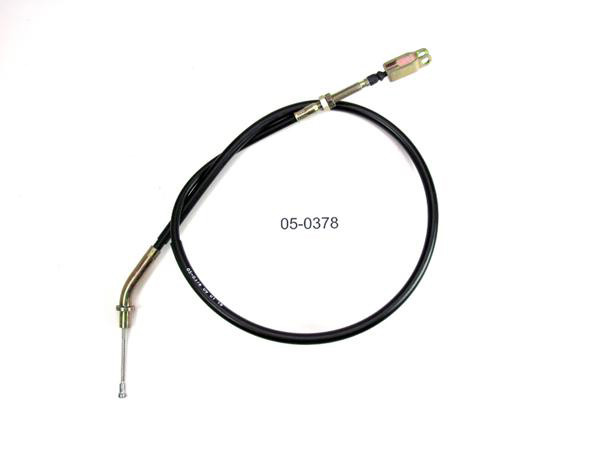 Motorcycle BLACK VINYL REAR HAND BRAKE CABLE